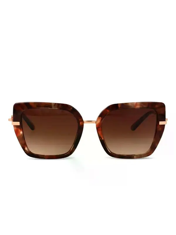 Dolce & Gabbana Tortoiseshell-effect Sunglasses