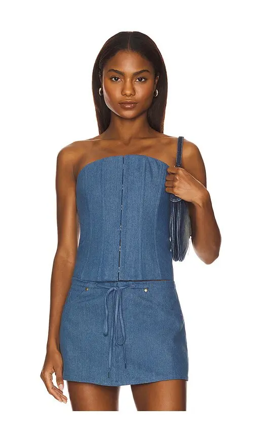 LOVERS AND FRIENDS Bridgit Top - Blue