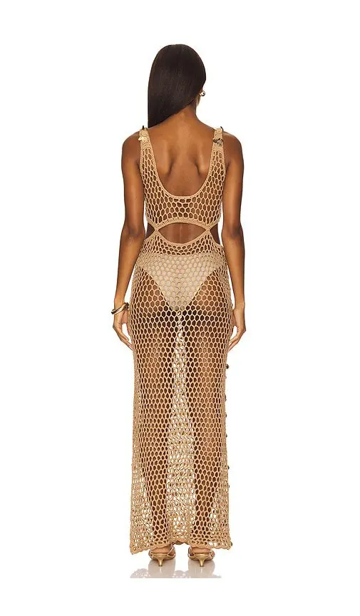 Superdown Elena Maxi Dress - Nude