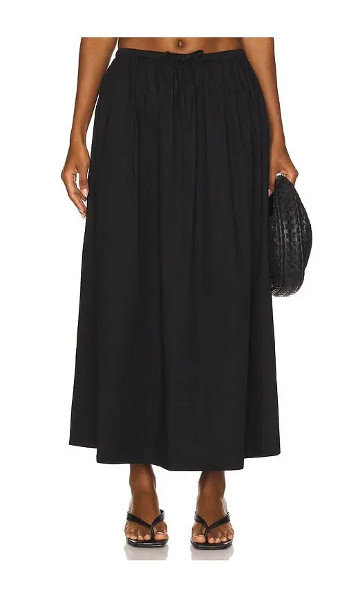 PISTOLA Poplin Maxi Skirt