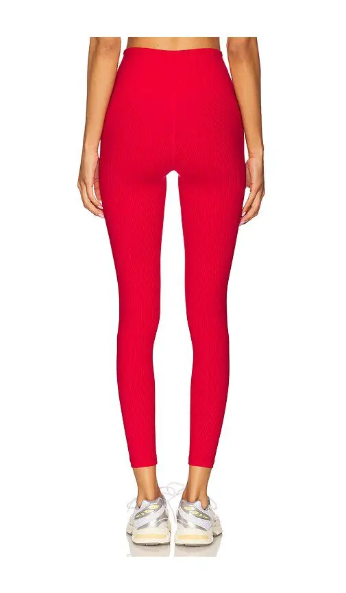 Year Of Ours Ribbed Veronica Legging In . Also - Red
