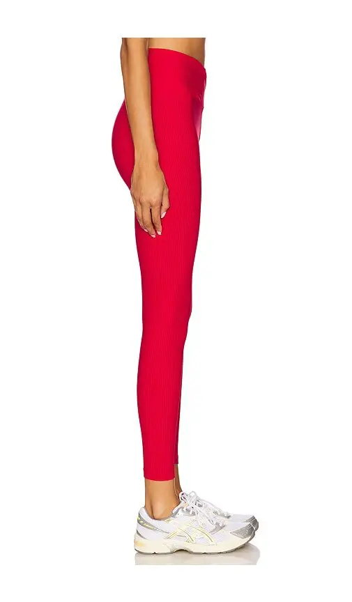 Year Of Ours Ribbed Veronica Legging In Red