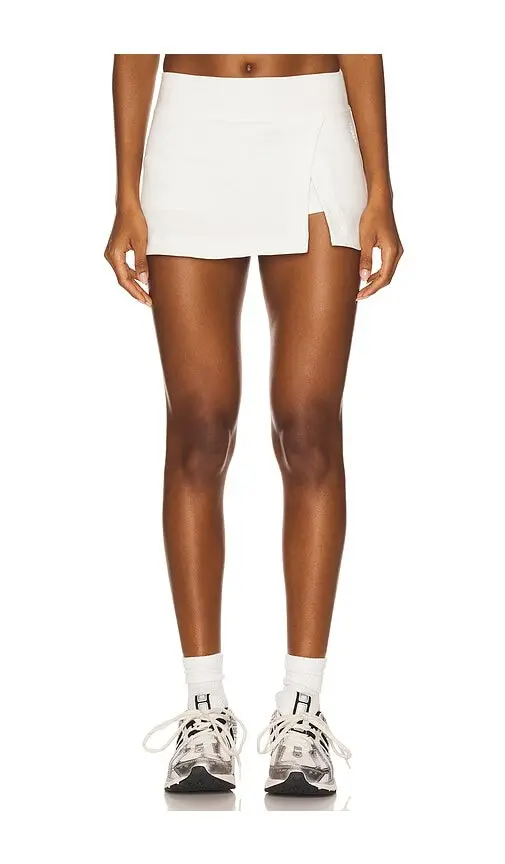 Free People Hot Shot Mini Skort - Ivory