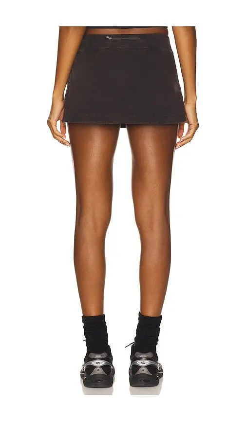 Free People X Hot Shot Mini Skort - Black