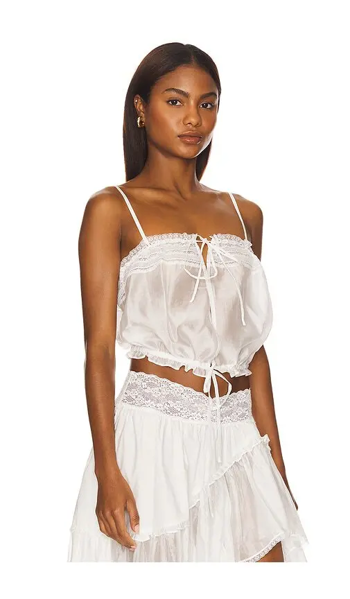 LOVERS AND FRIENDS Calais Top With Lace Detail