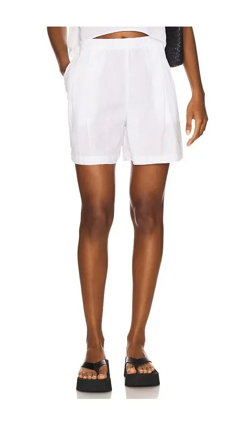 JAMES PERSE Lightweight Linen Elastic Short