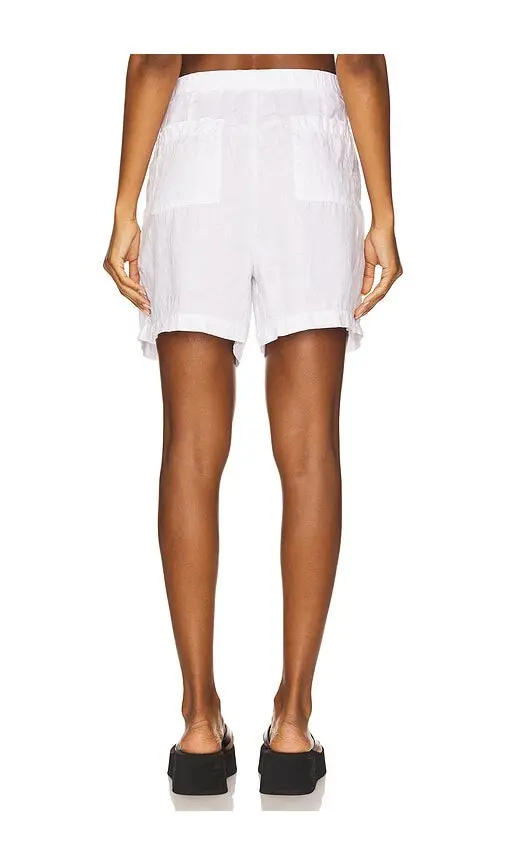 JAMES PERSE Lightweight Linen Elastic Short