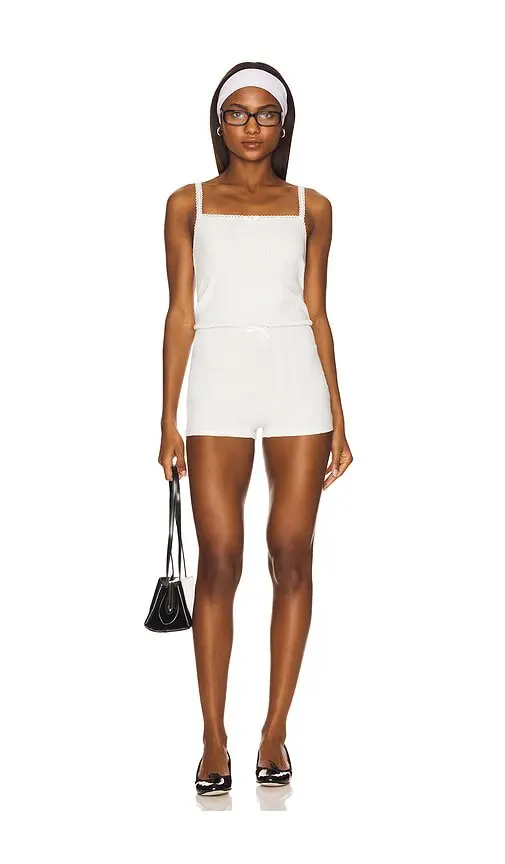 Lioness Poolside Romper - Ivory