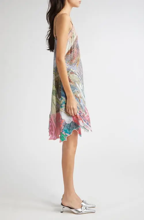 DIESEL® Heraldic Print Slipdress