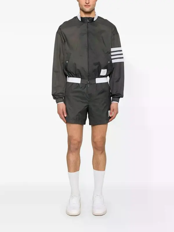 Thom Browne Bar Stripe Lightweight Jacket