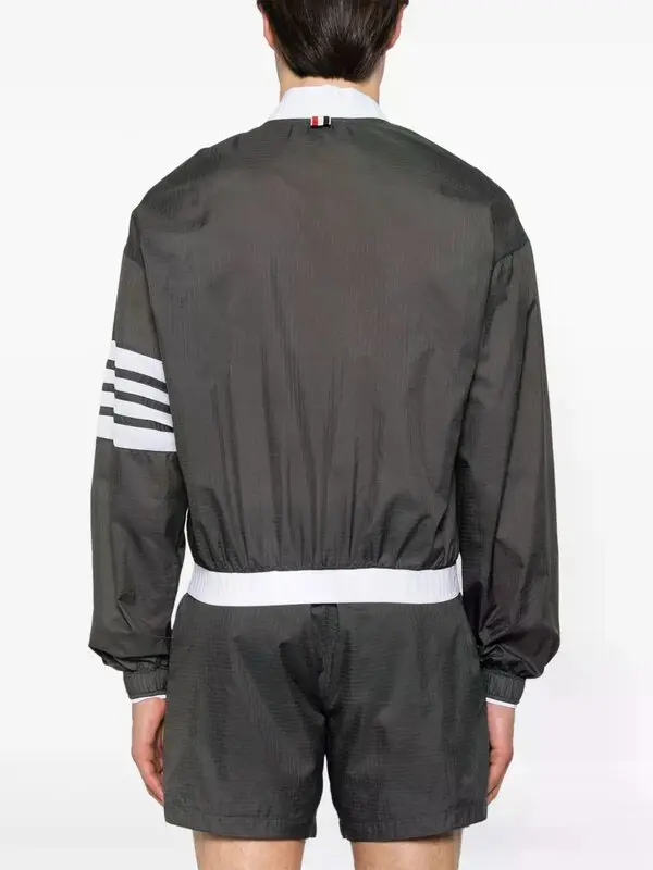 Thom Browne Bar Stripe Lightweight Jacket