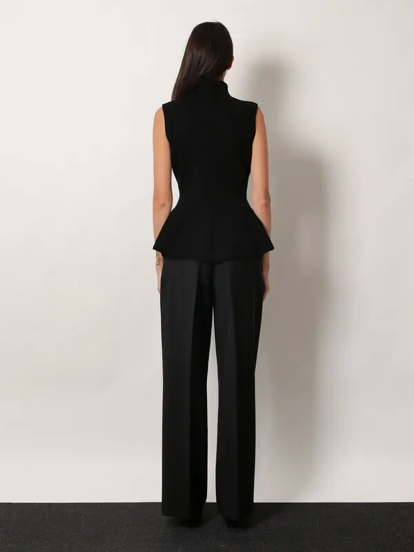 RÓHE Ribbed Wool And Cashmere Top
