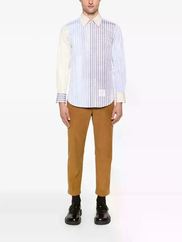 Thom Browne Gingham-check Poplin Shirt