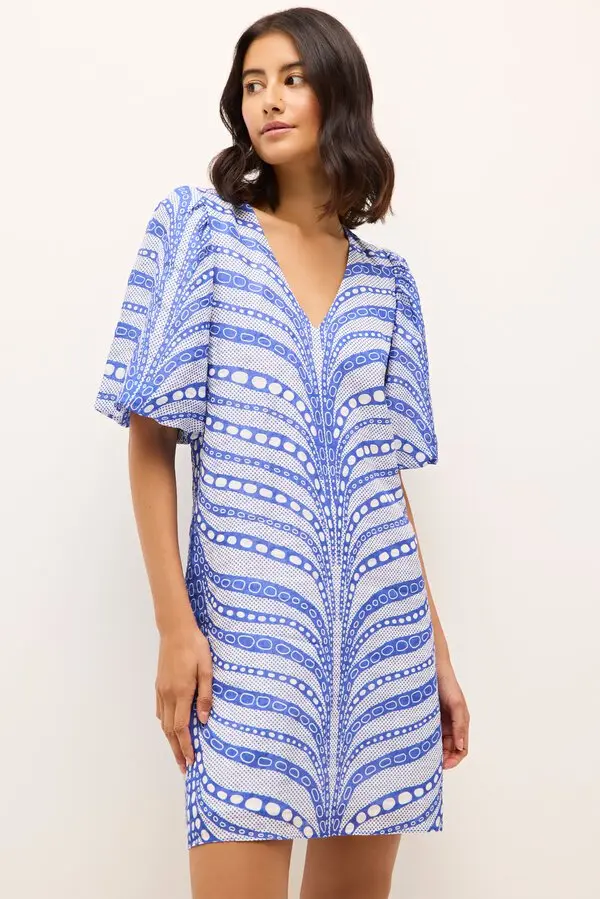 MARIE OLIVER Kiki Printed Mini Dress - Ripple