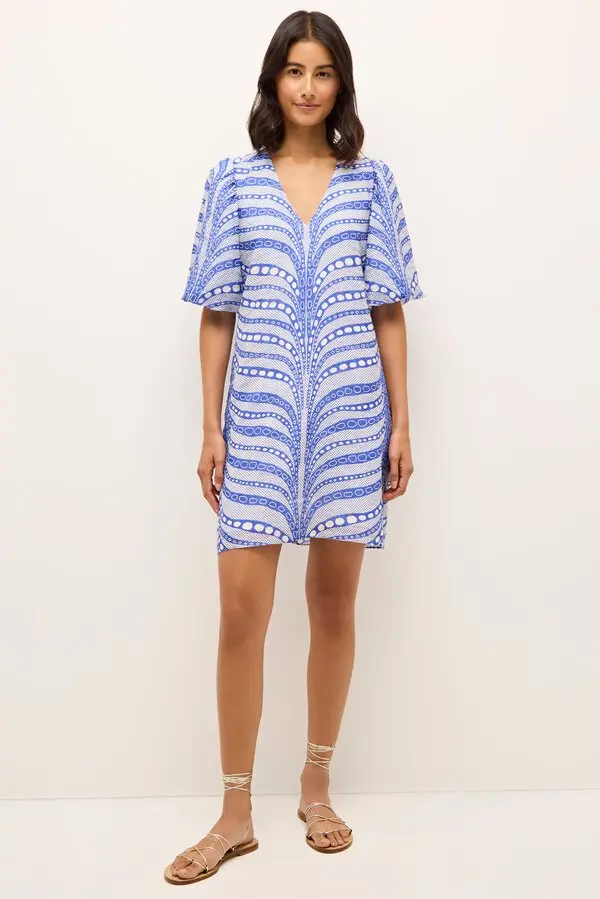 MARIE OLIVER Kiki Printed Mini Dress - Ripple