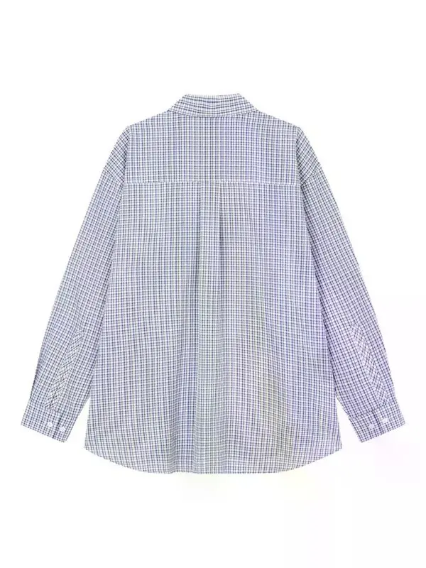 STUDIO TOMBOY Checked Long-sleeve Shirt