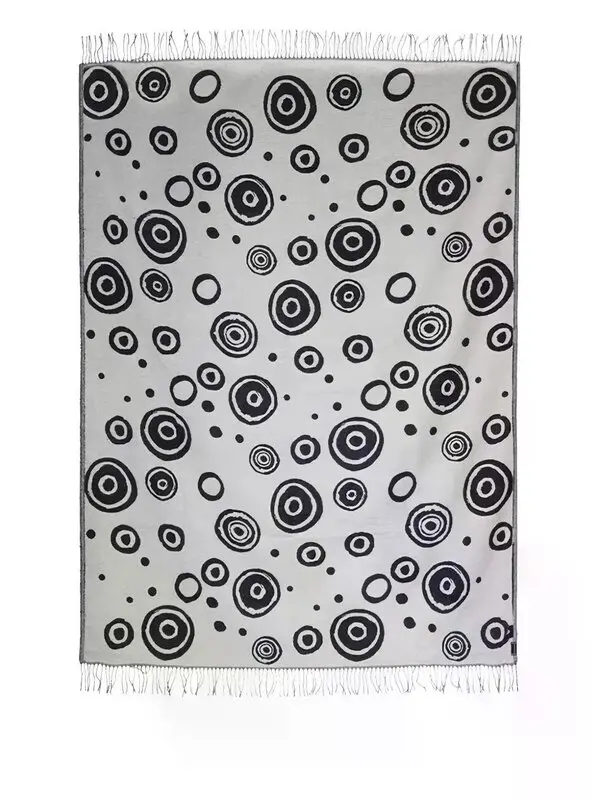 10 CORSO COMO Circle-pattern Reversible Blanket