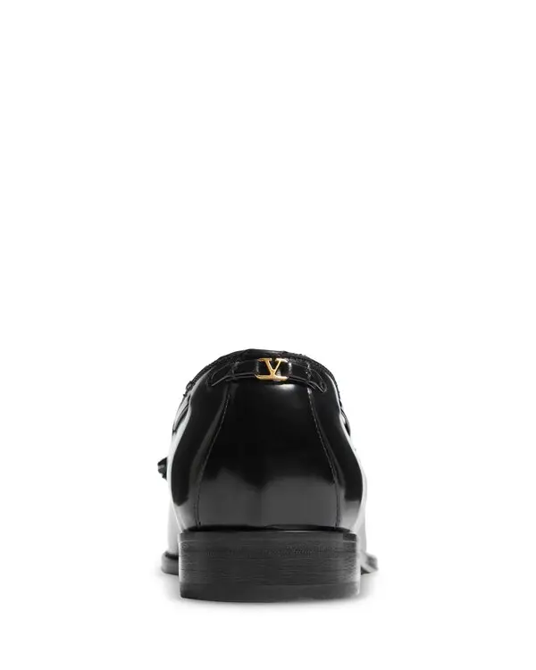Valentino Garavani Leather Tassel Loafers