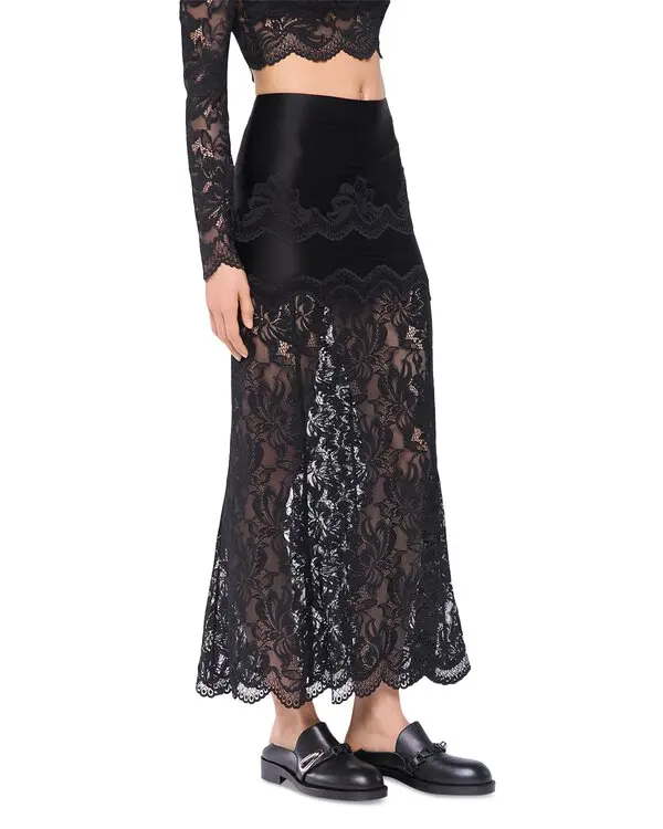 Rabanne Lace Maxi Skirt