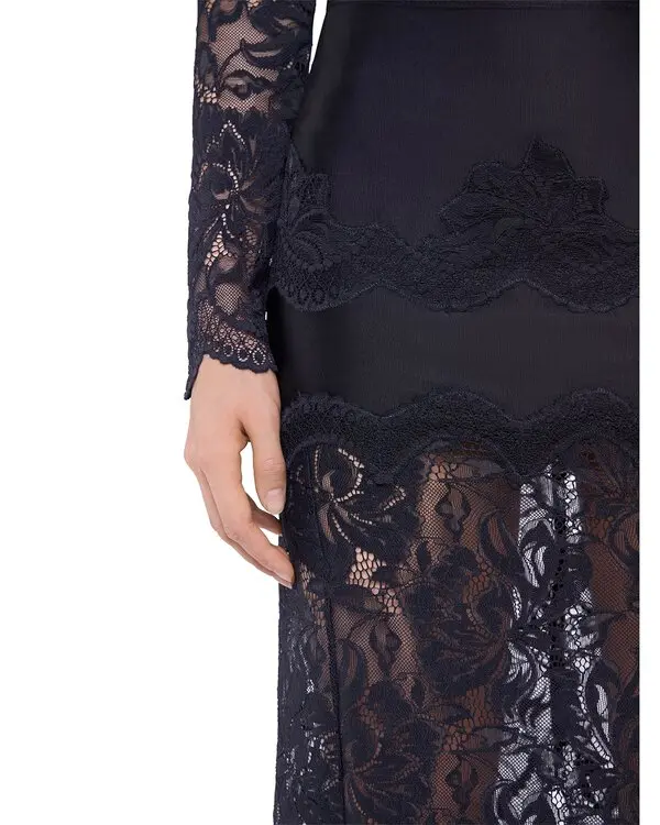 Rabanne Lace Maxi Skirt