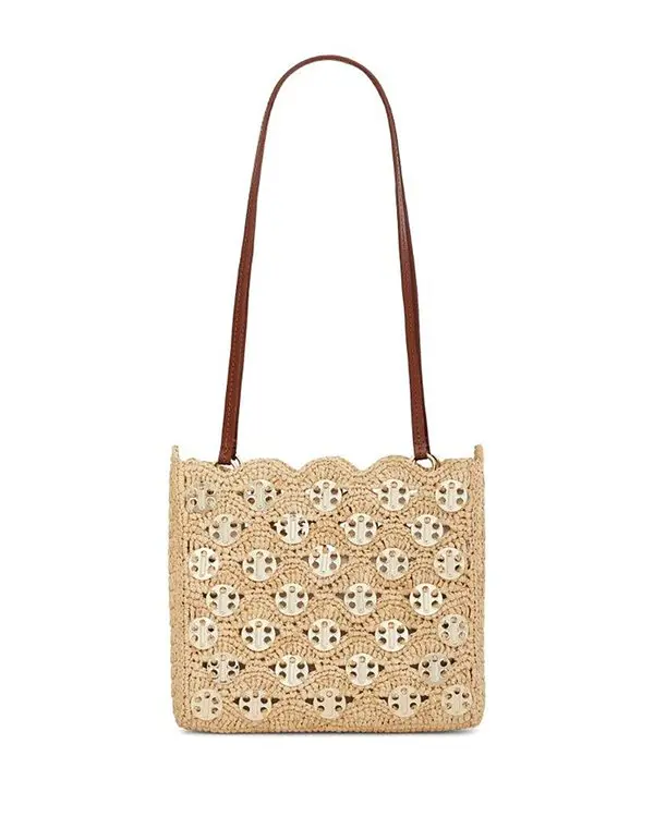 Rabanne Raffia Tote Bag