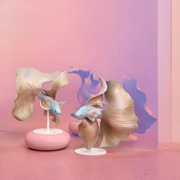 LLADRO Betta Fish Sculpture