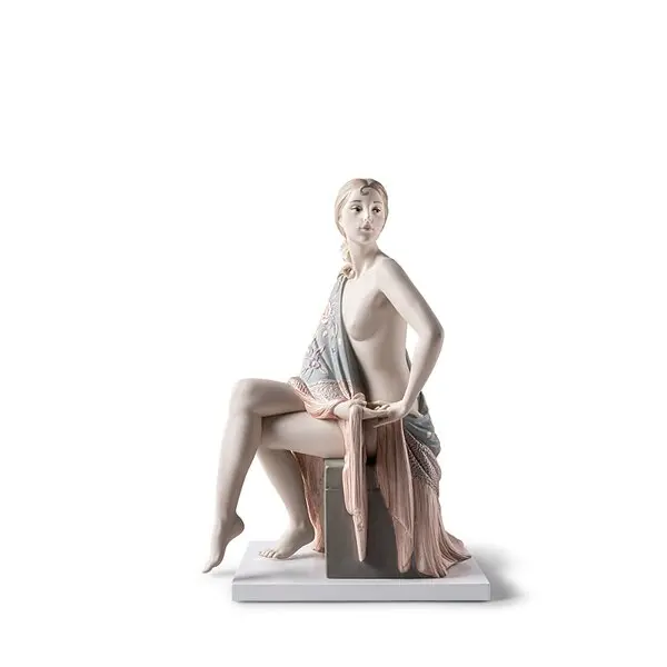LLADRO Nude With Shawl, Metallic - Multi