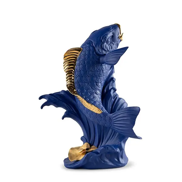 LLADRO Koi Sculpture - Multi