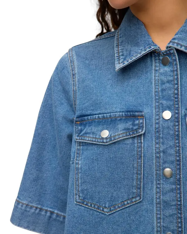 Vero Moda Denim Shirt Dress
