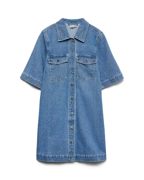 Vero Moda Denim Shirt Dress