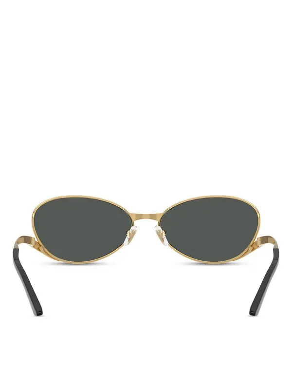 Versace Oval Sunglasses, 64mm