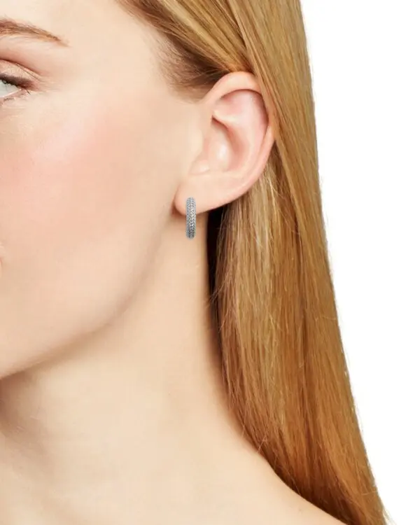 Shashi Micro Pave Cuff Earrings