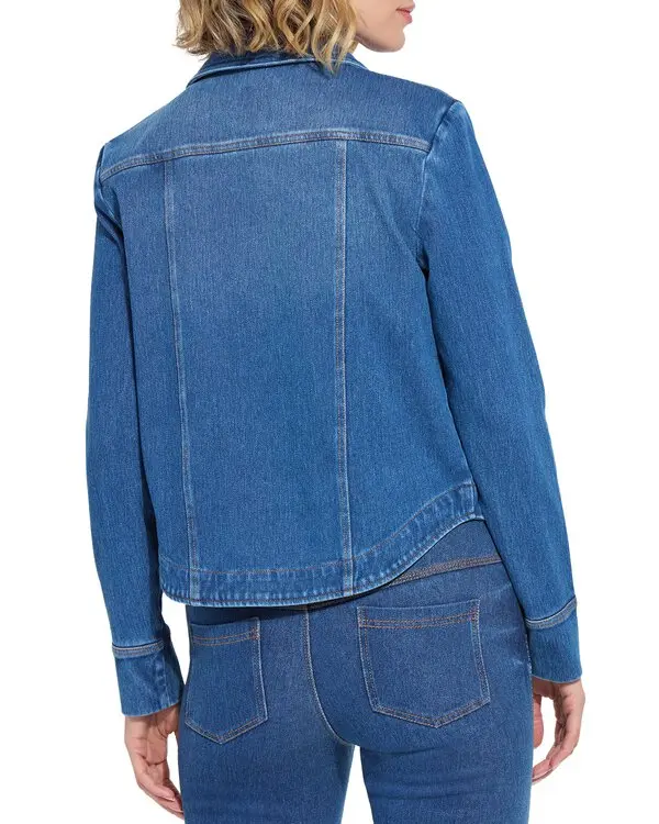 Lyssé Classic Denim Jacket - Mid Wash