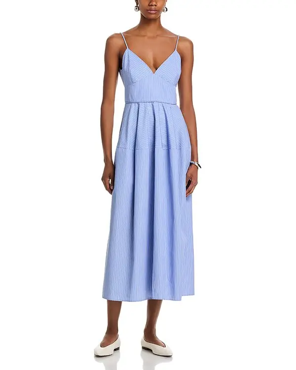 Co Stripe Midi Dress