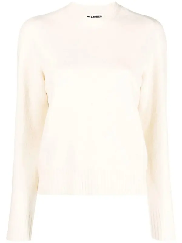 JIL SANDER Boucle Knit Sweater - Multicolor