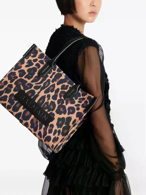 Balmain B-army 36 Tote Bag - Neutrals