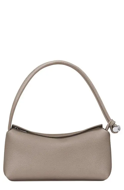 Longchamp Le Roseau East/west Leather Shoulder Bag - Clay