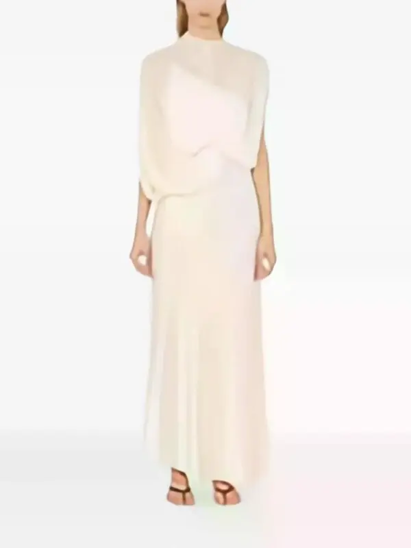 Christopher Esber Draped Silk Dress