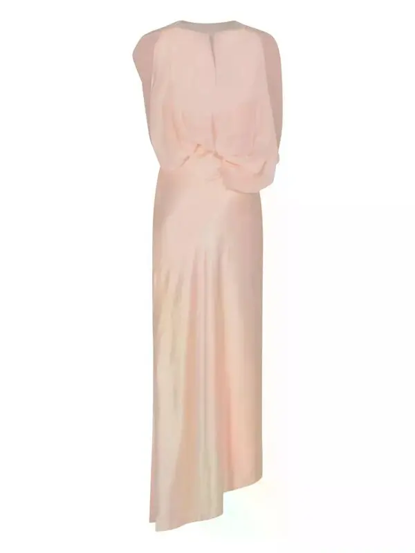 Christopher Esber Draped Silk Dress