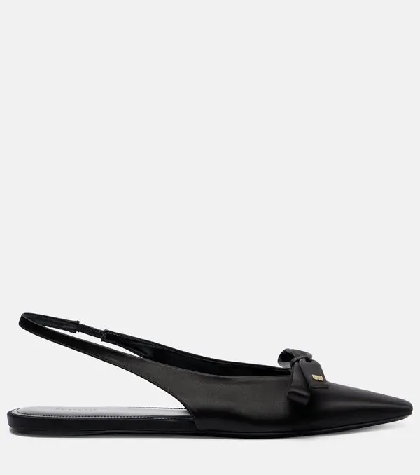 Balenciaga Nano Bb Slingback Flats