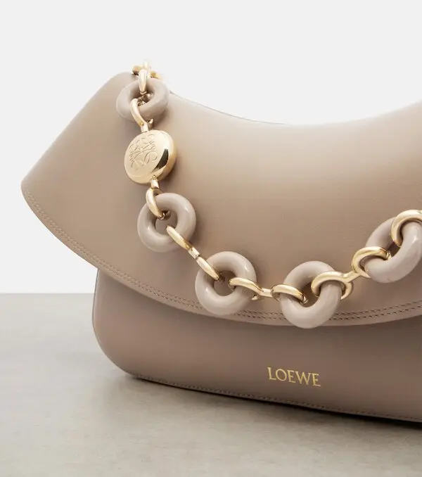 Loewe Ola Medium Shoulder Bag - Beige