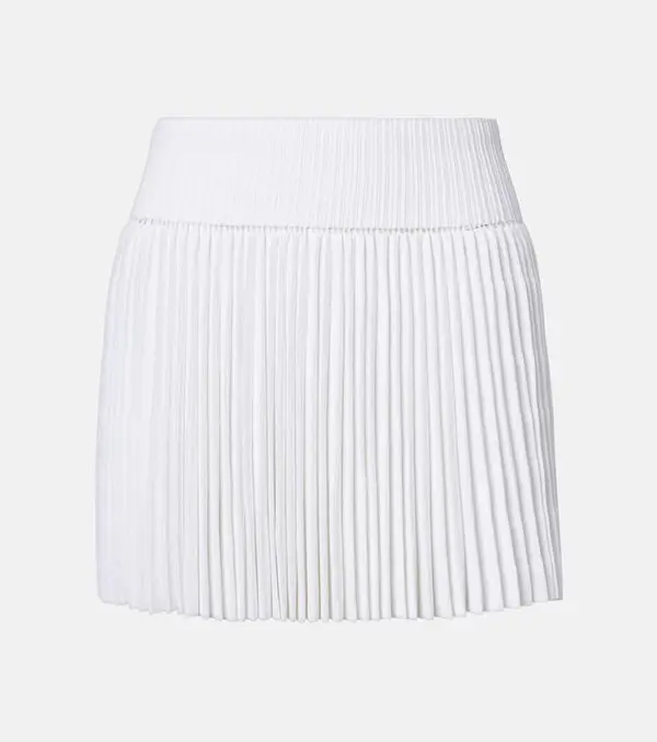 Alaïa Plissé Mini Skirt