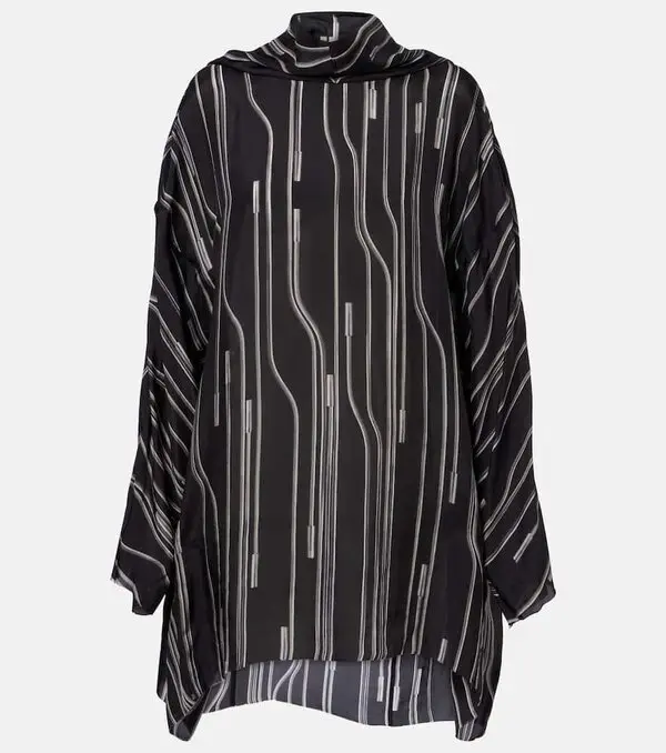 Rick Owens Printed Hooded Tunic