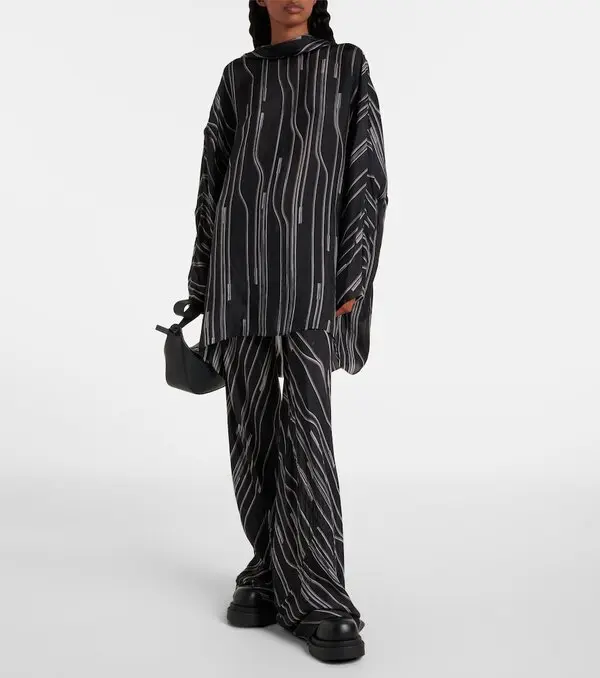 Rick Owens Printed Hooded Tunic