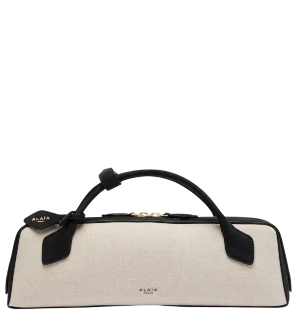 Alaïa - Alaïa Le Teckel Canvas Clutch