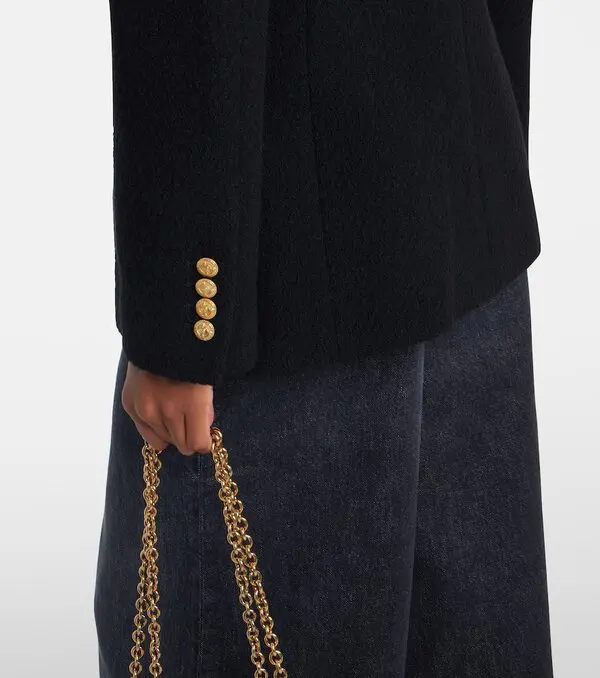 Chloé Wool-blend Bouclé Blazer