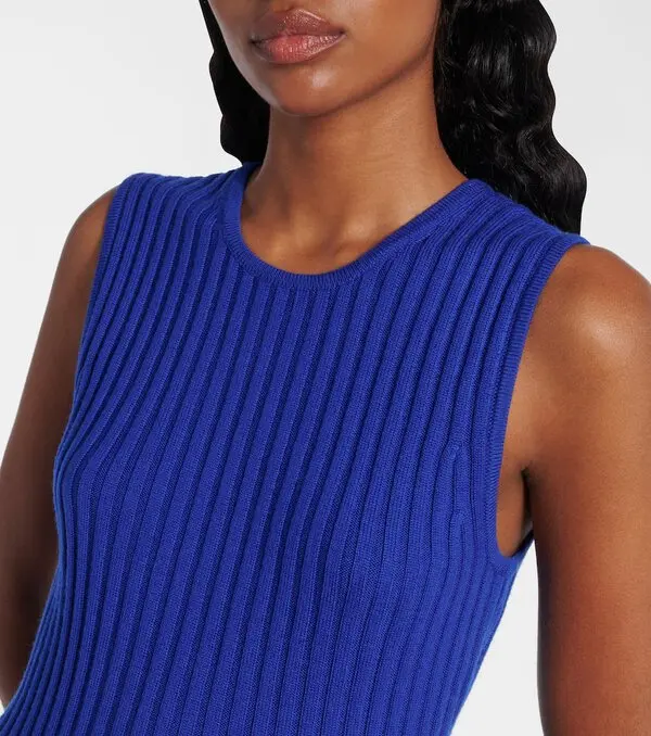 Gabriela Hearst Meier Wool And Cashmere Midi Dress