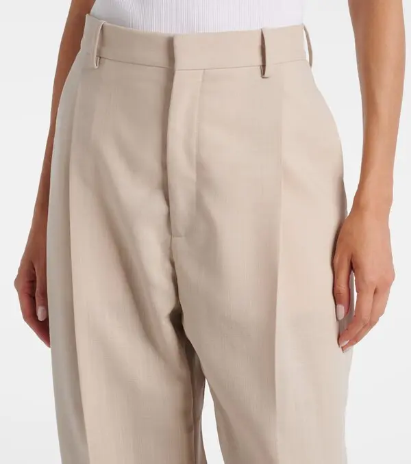 Wardrobe.NYC Mid-rise Straight Wool Pants
