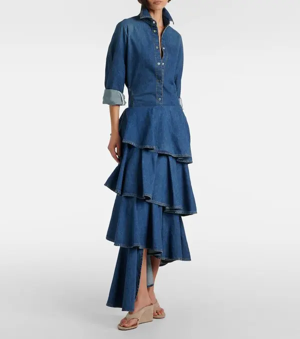 Alaïa Denim Shirt - Blue