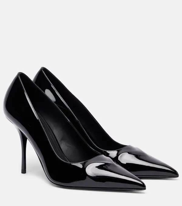 Alaïa Le Cour 3d 90 Patent Leather Pumps